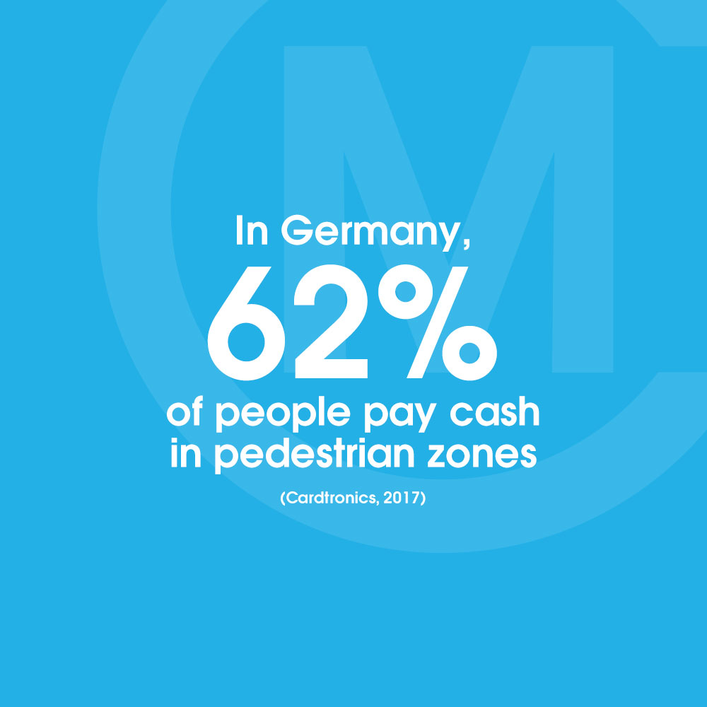 ‘Cash is the lifeblood of German retail’, finds Cardtronics study