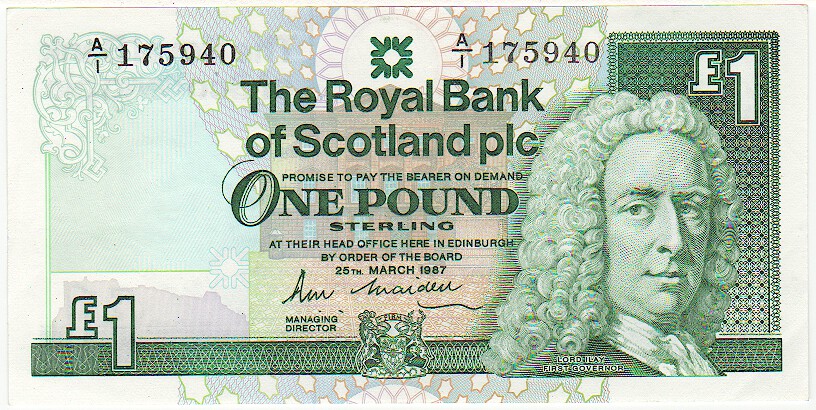 A brief history of Scotland's legal tender