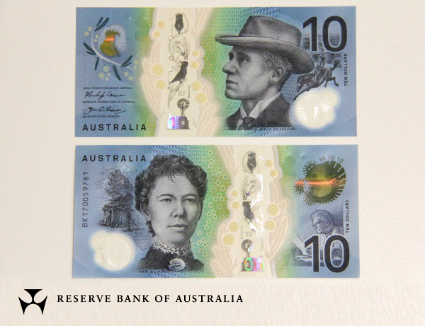 Australia’s new $10 banknote date announced